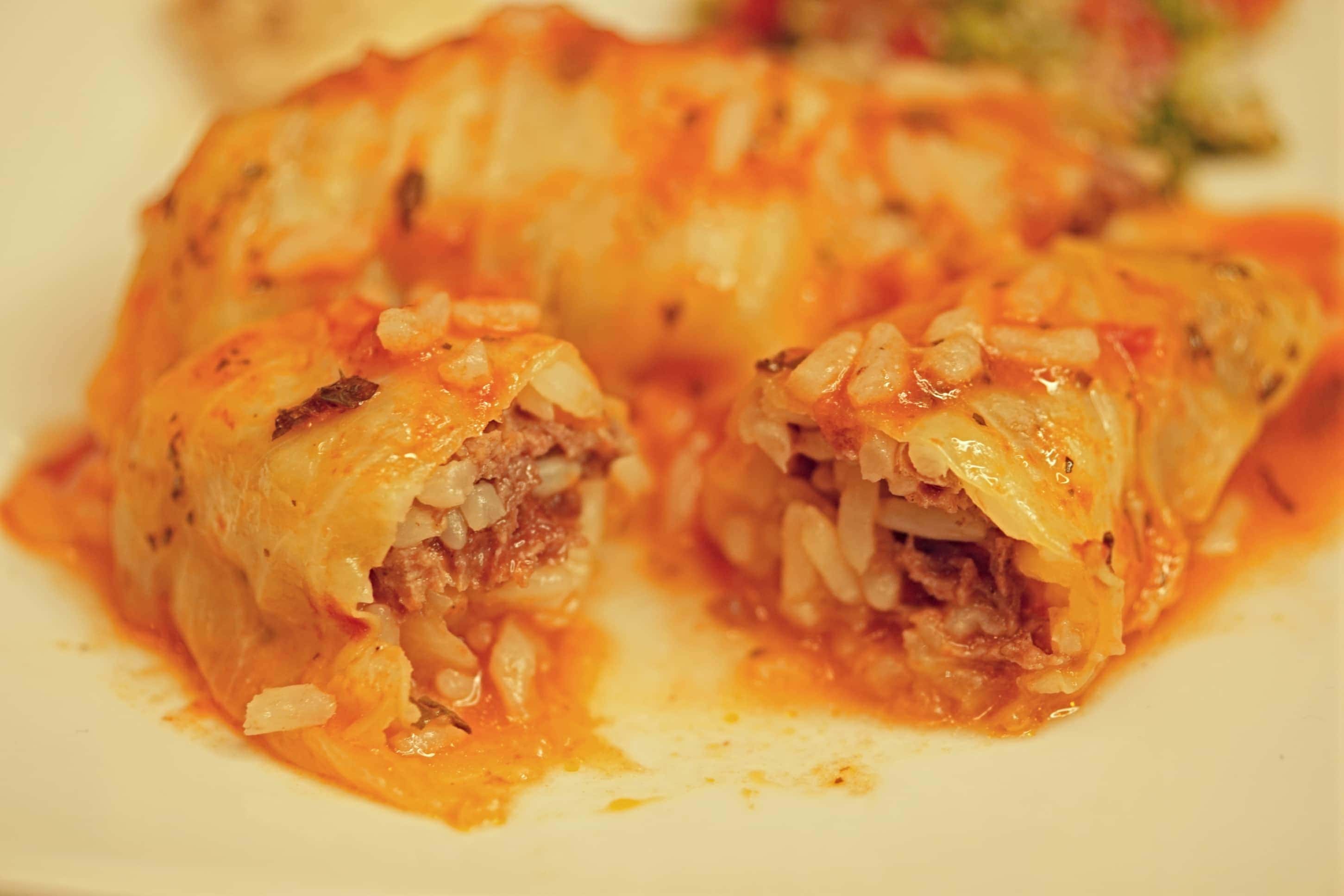 Lebanese Stuffed Cabbage Rolls- Savory & Healthy Meat Filled Cabbage