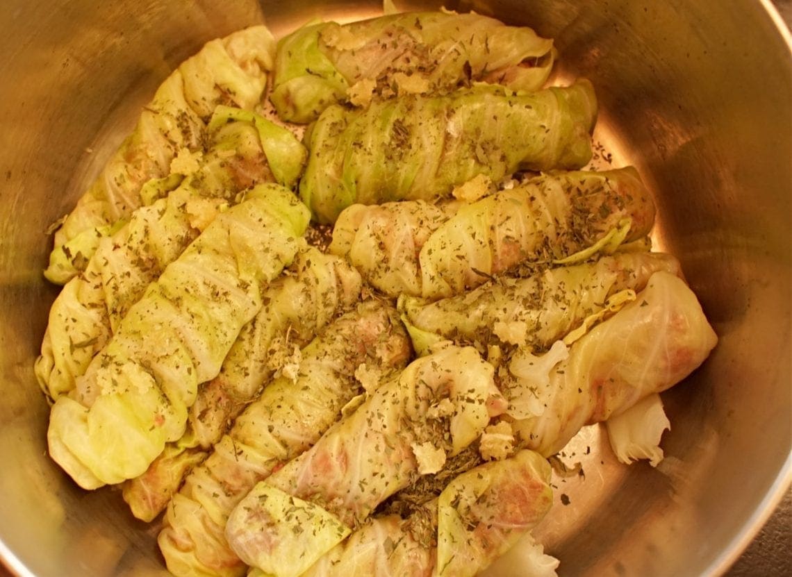 Lebanese Stuffed Cabbage Rolls- Savory & Healthy Meat Filled Cabbage