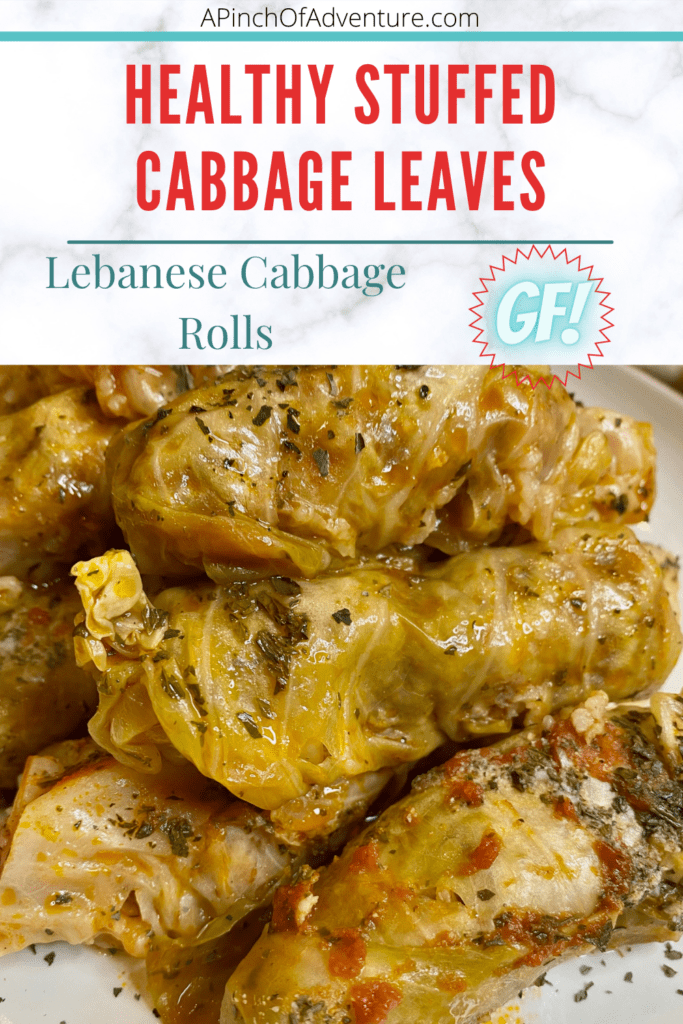 Lebanese Stuffed Cabbage Rolls- Savory & Healthy Meat Filled Cabbage