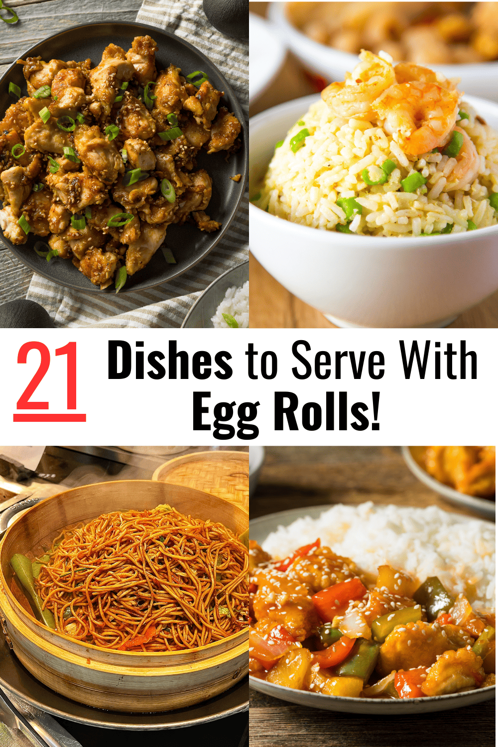 What to Serve With Egg Rolls: 21 Side Dishes - A Pinch of Adventure