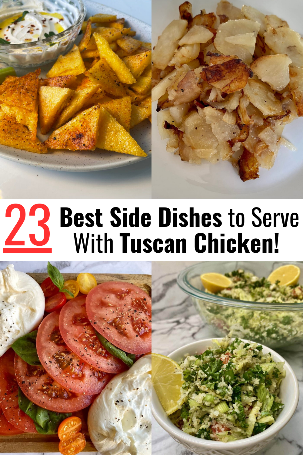 23 Side Dishes You'll Love To Serve With Tuscan Chicken